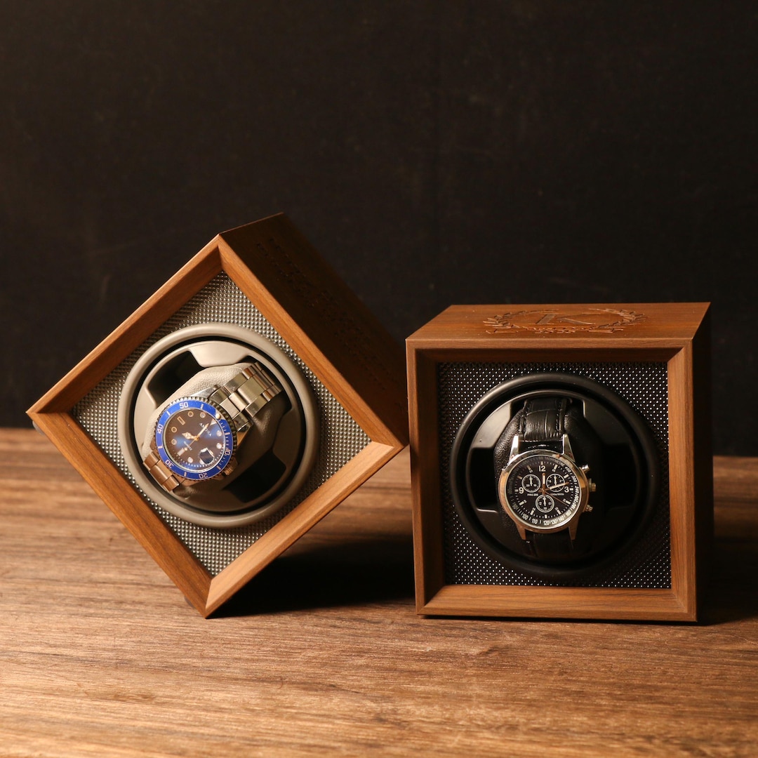 Personalized Watch Winder | Watch Box Gift for Watch Lover | Watch ...