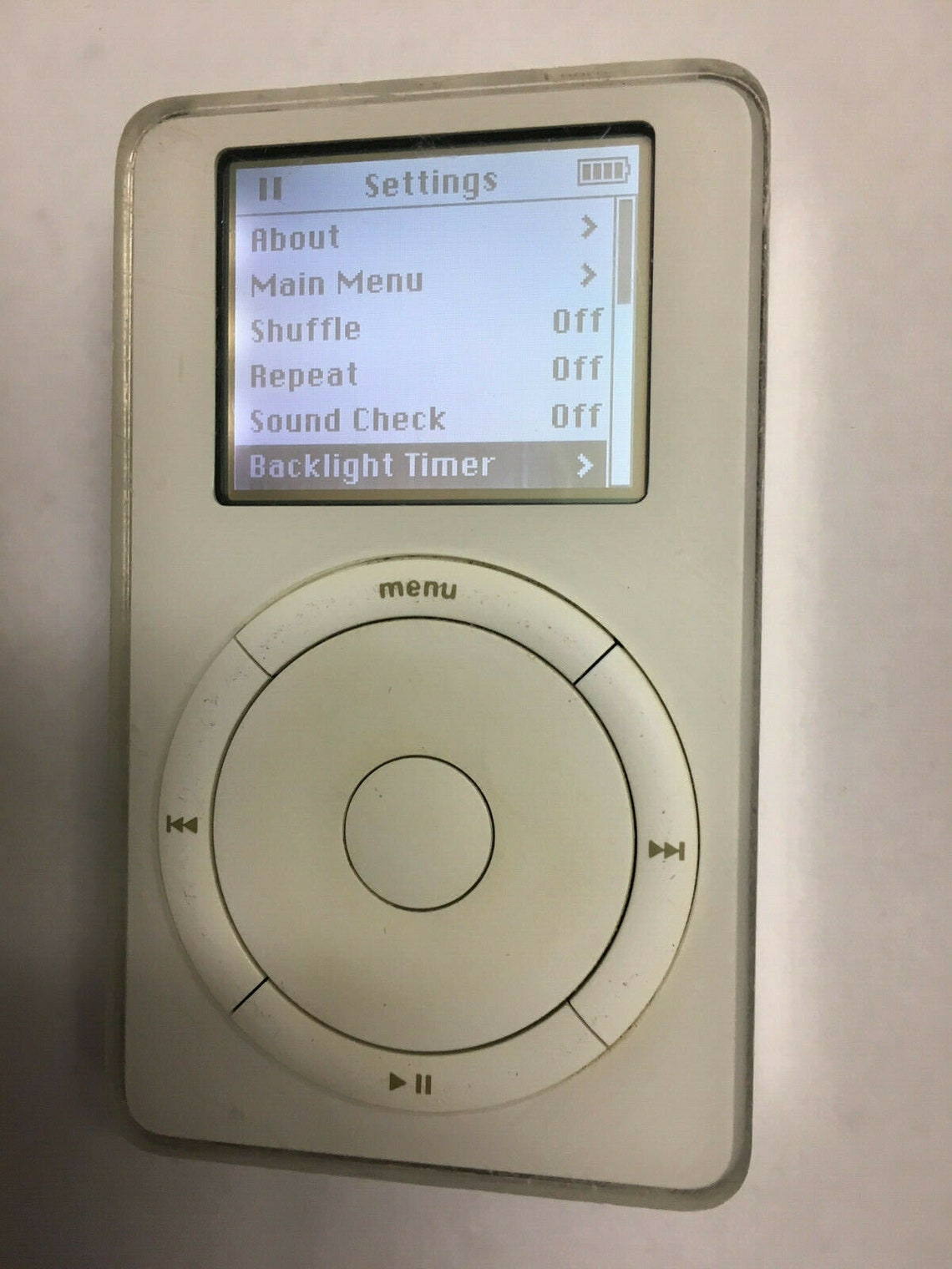 Refurbished 1st Generation Ipod Original Classic Scroll-wheel - Etsy