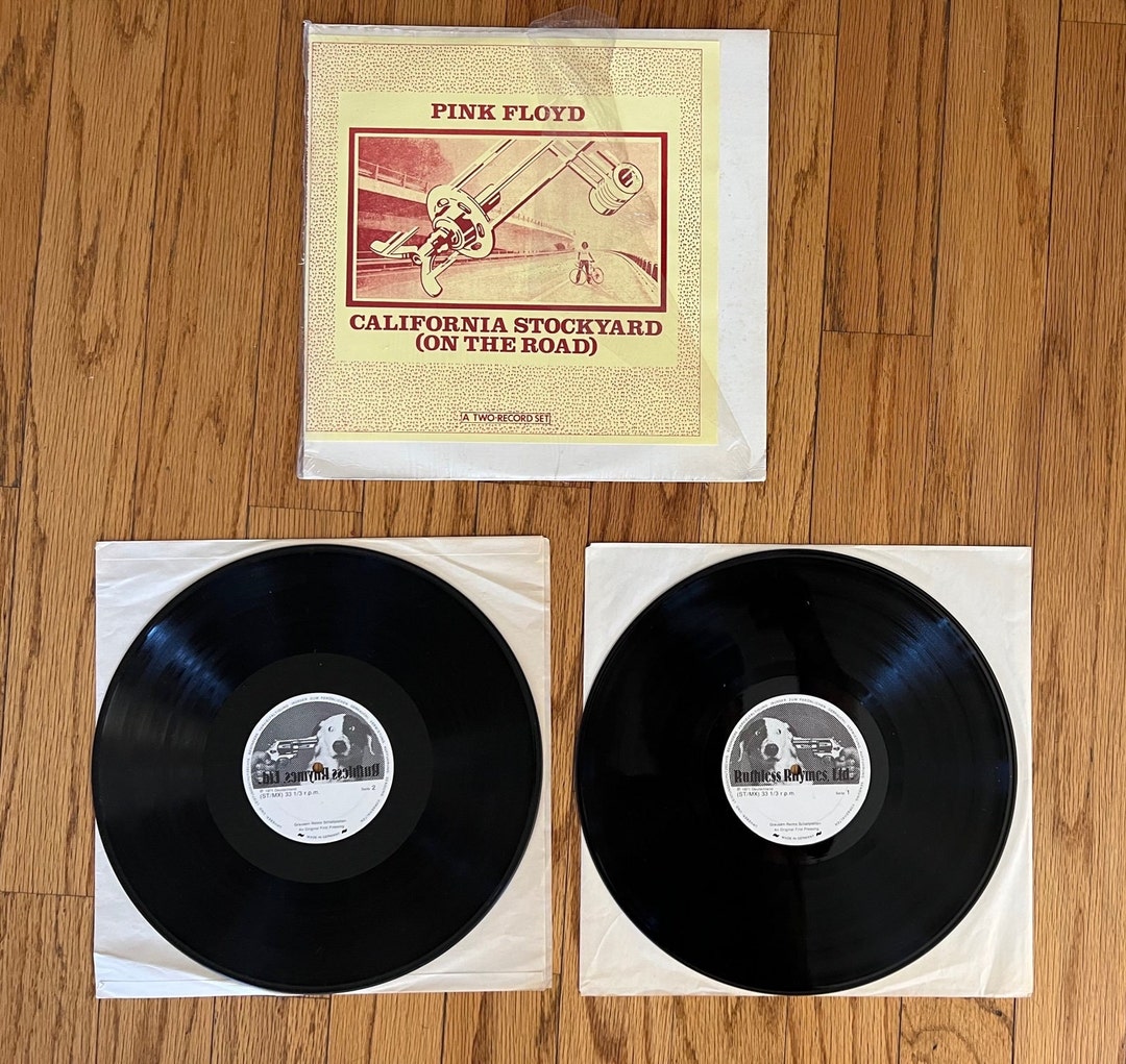 PINK FLOYD California Stockyard on the Road 2-LP Vinyl Recors 1977 German Import - Etsy