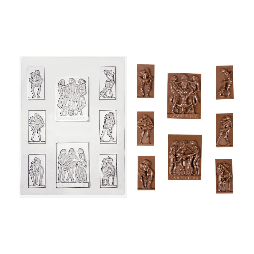 Kamasutra Chocolate Mold With 8 Positions, Funny Couples Gift, Gag Mold ...