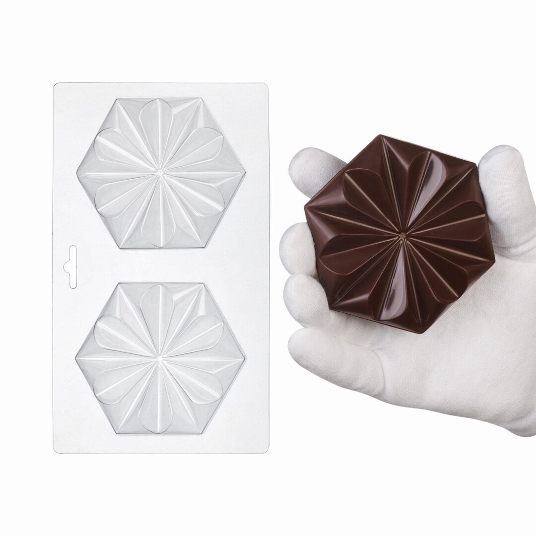 Chocolate Bar Ruby Plastic Mold - Etsy