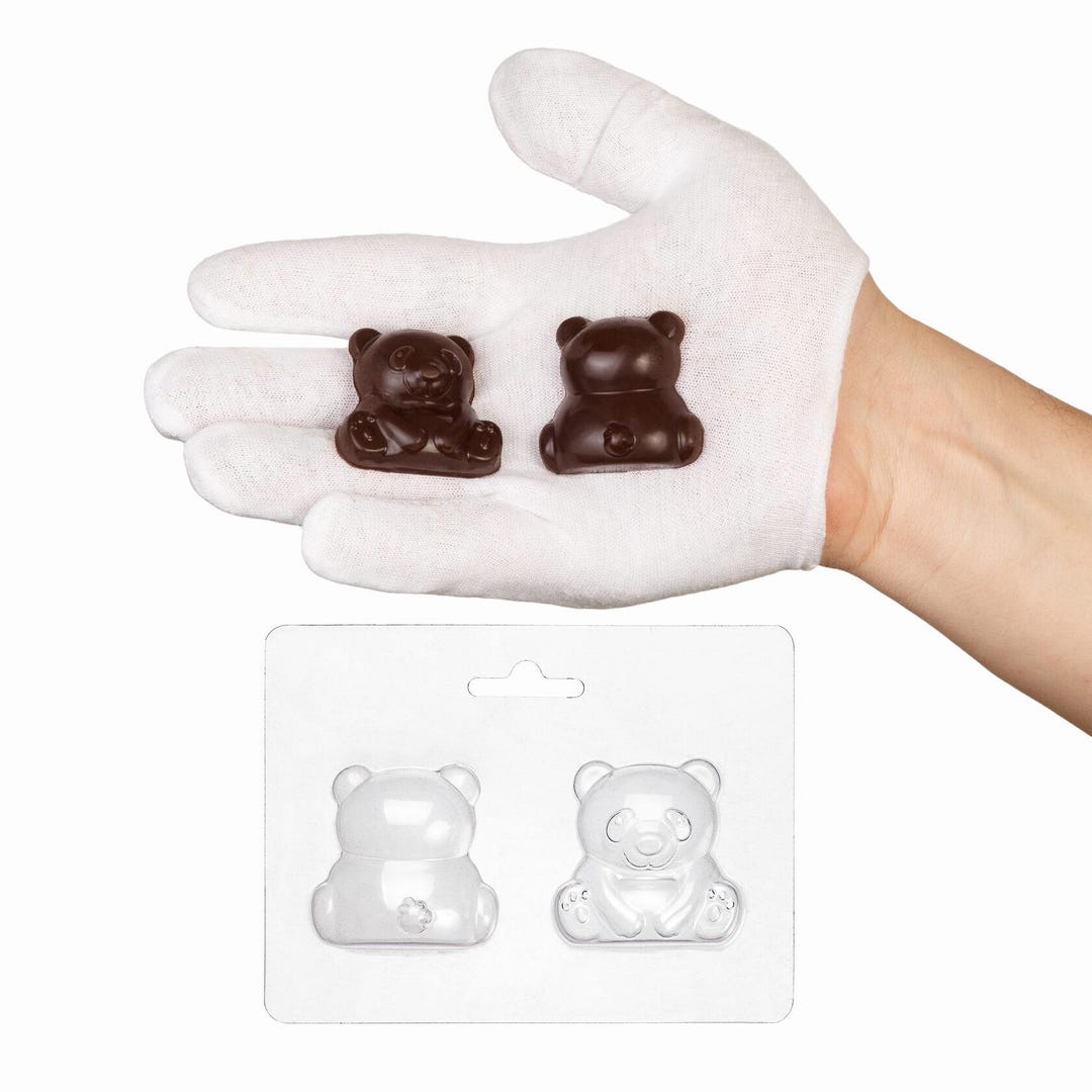 Panda 3D Plastic Mold - Etsy