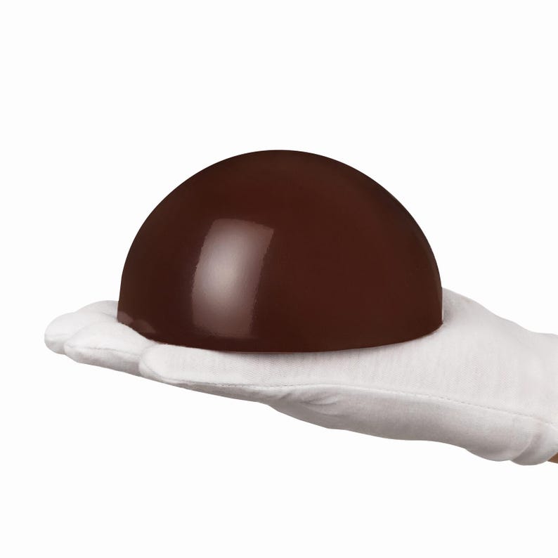 Half Sphere Mold 13cm/5.12", Clear Plastic Chocolate Mold for Domes ...