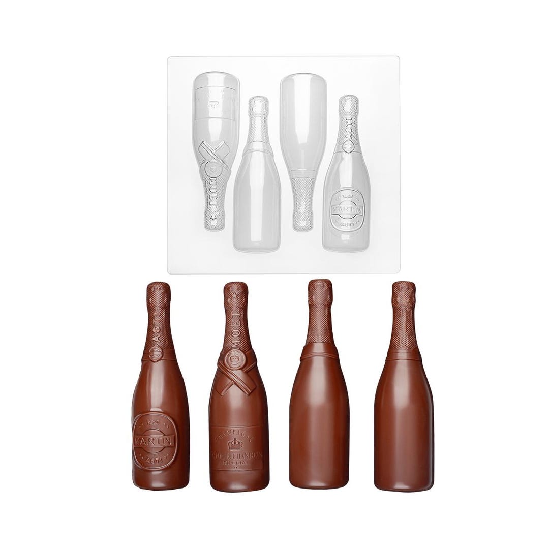 Champagne Mold for Chocolate 15 Cm - Etsy