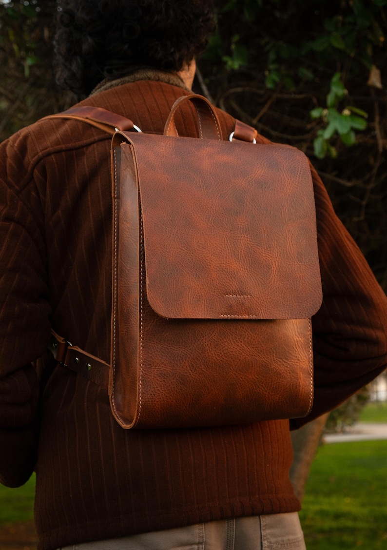 Leather Backpack PDF Pattern: DIY Rucksack With Video Tutorial - Etsy