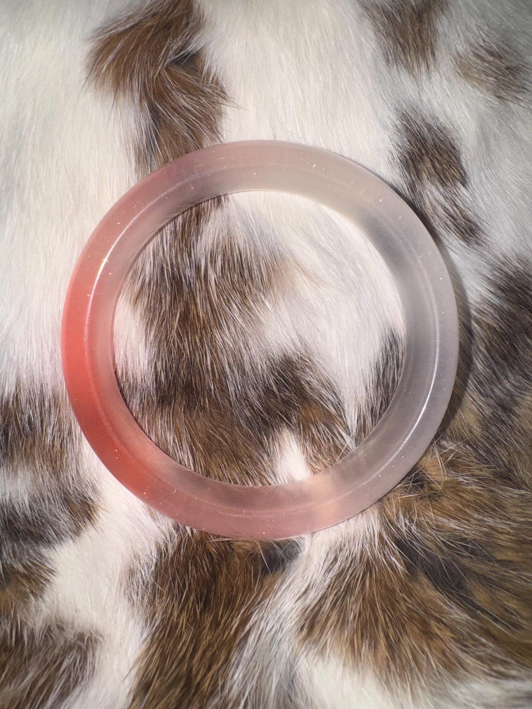 Blush Pink Jadeite Bangle 59.8mm - Etsy