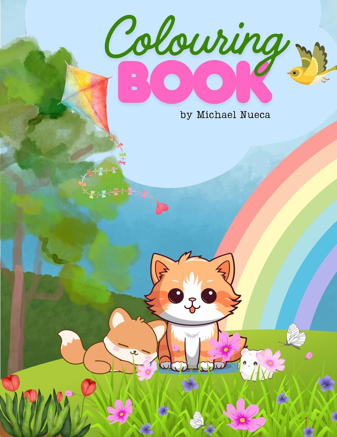 Interactive Digital Colouring Book for Toddlers (4 Pages) - Etsy Australia