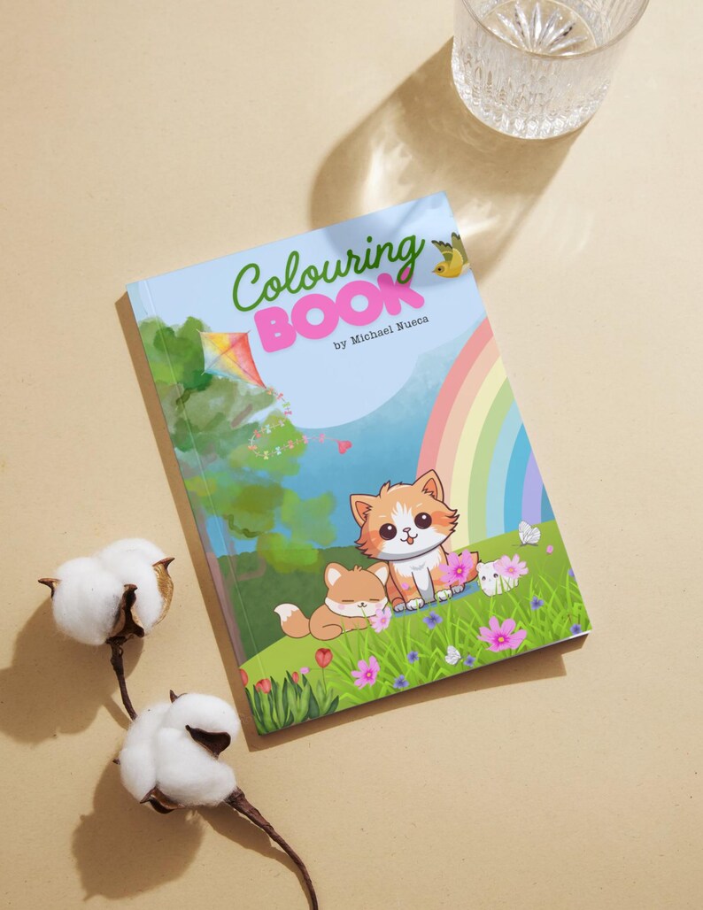 Interactive Digital Colouring Book for Toddlers (4 Pages) - Etsy Australia