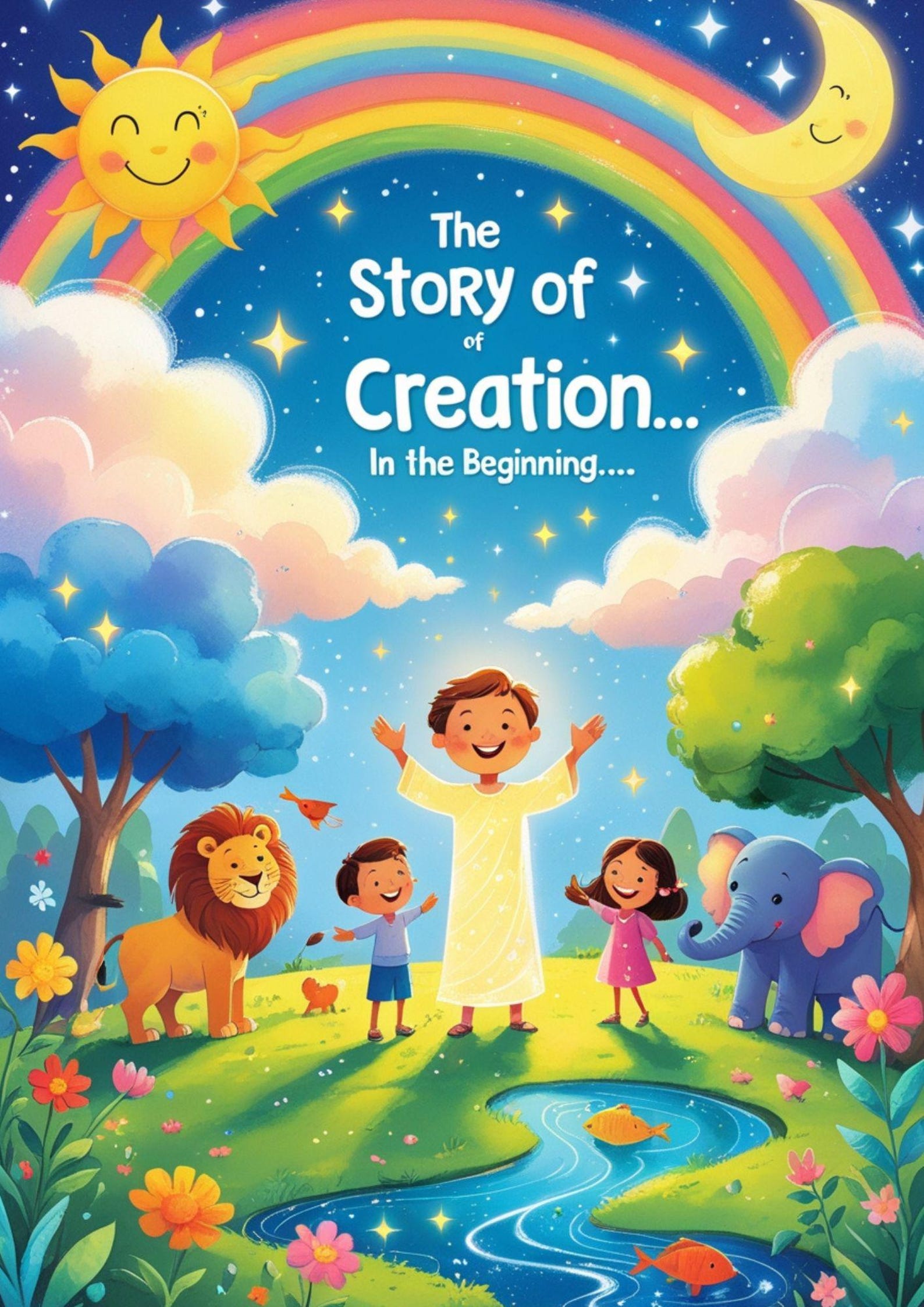 Creation Story for Kids | Bible Story Book | Christian Book | 7 Days of ...