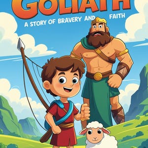 David and Goliath Bible Story Book for Kids – Christian Children's ...