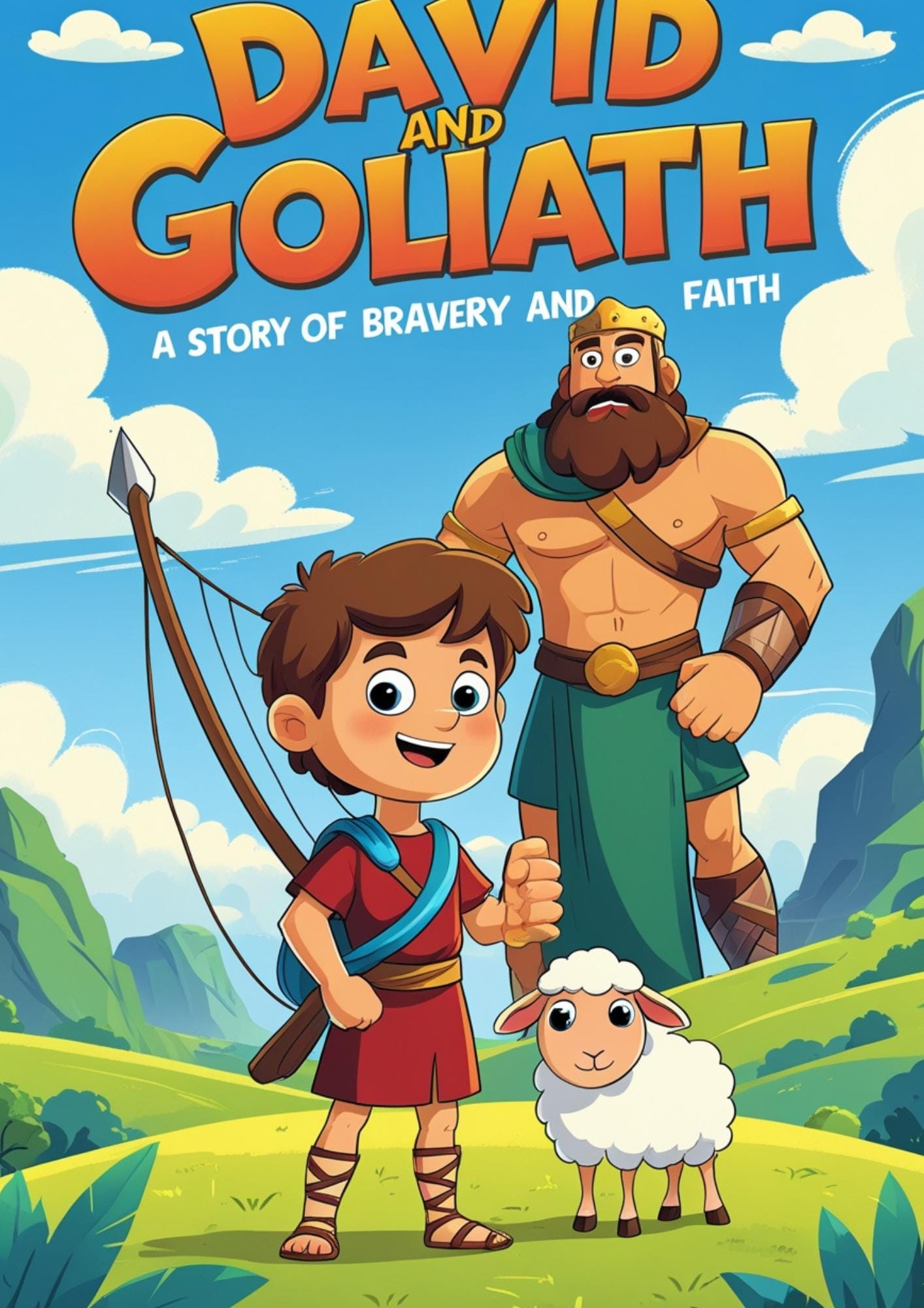 David and Goliath Storybook – Christian Kids Printable (PDF Download ...