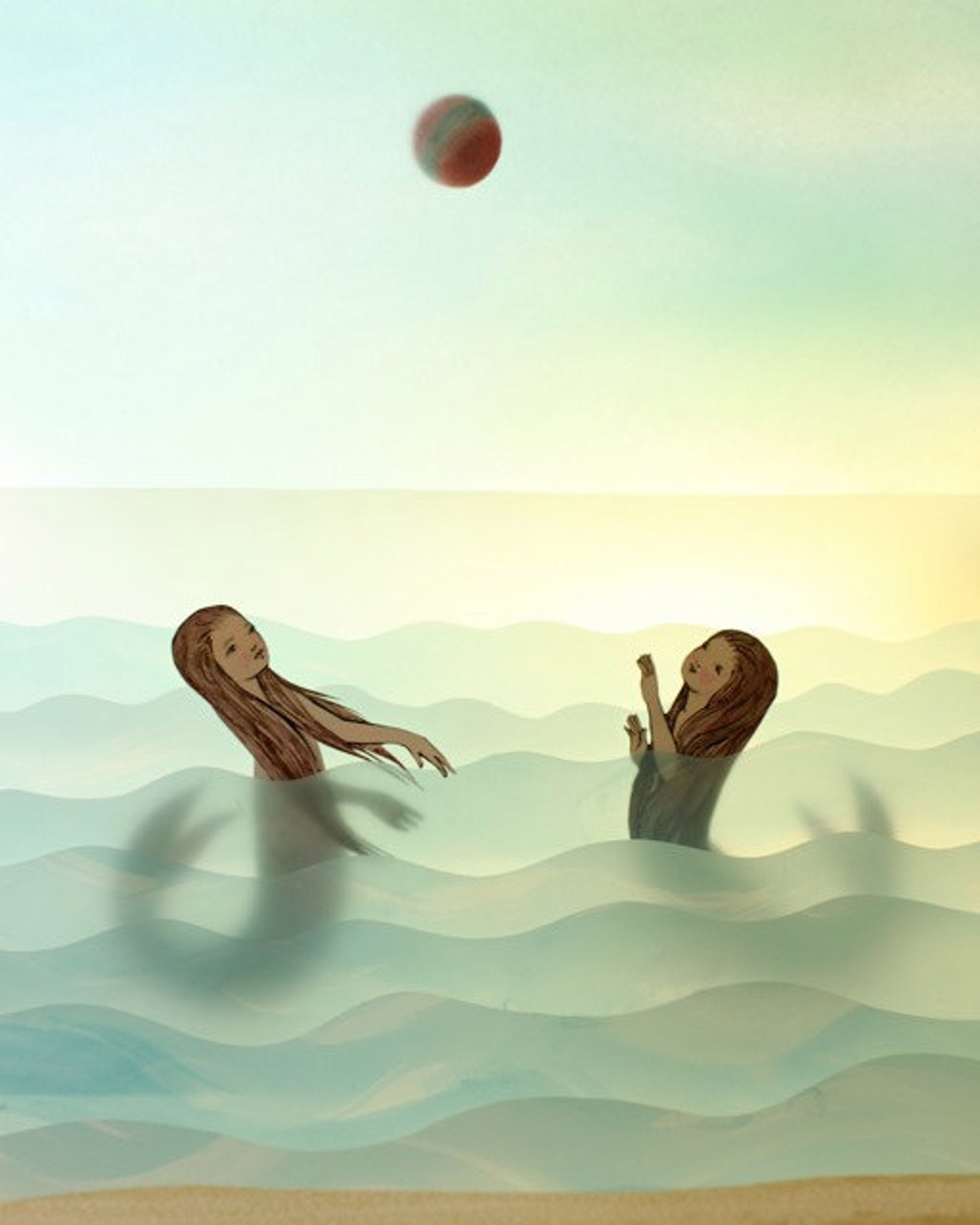 Catch - Print by Elly Mackay - Etsy