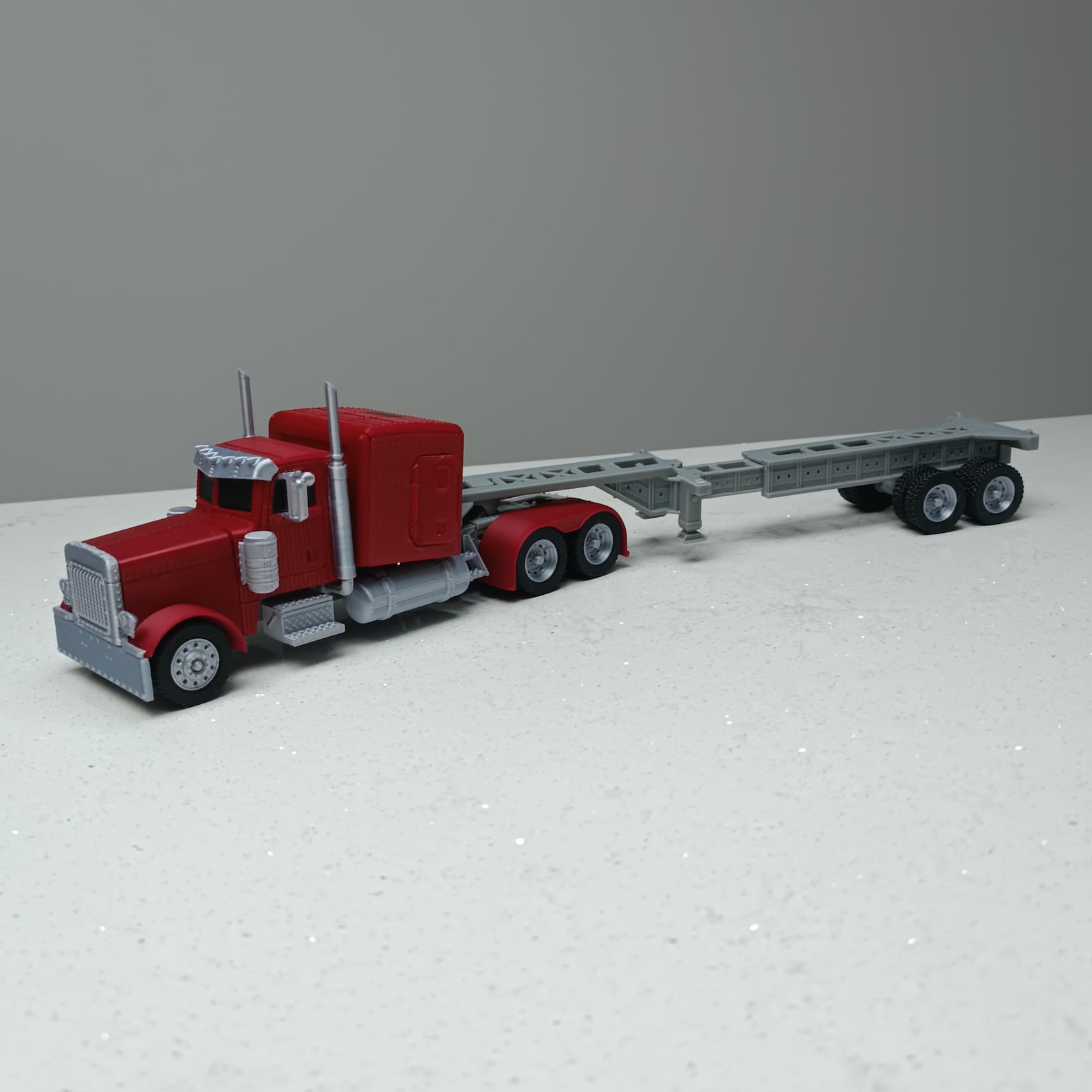 3D Printed Peterbilt 379 Model Truck | Unibilt Sleeper Replica - Etsy