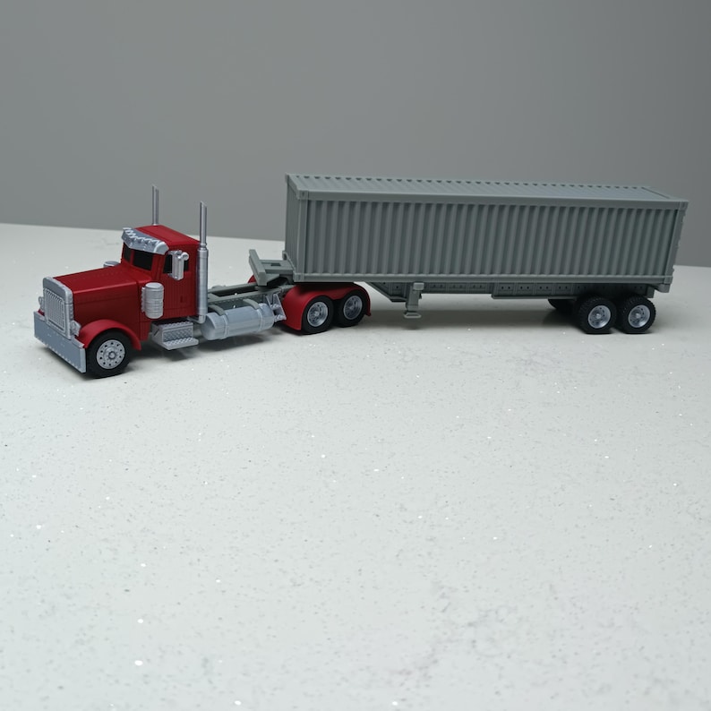 3D Printed Peterbilt 379 Model Truck | Collectible Semi Trucker Gift - Etsy