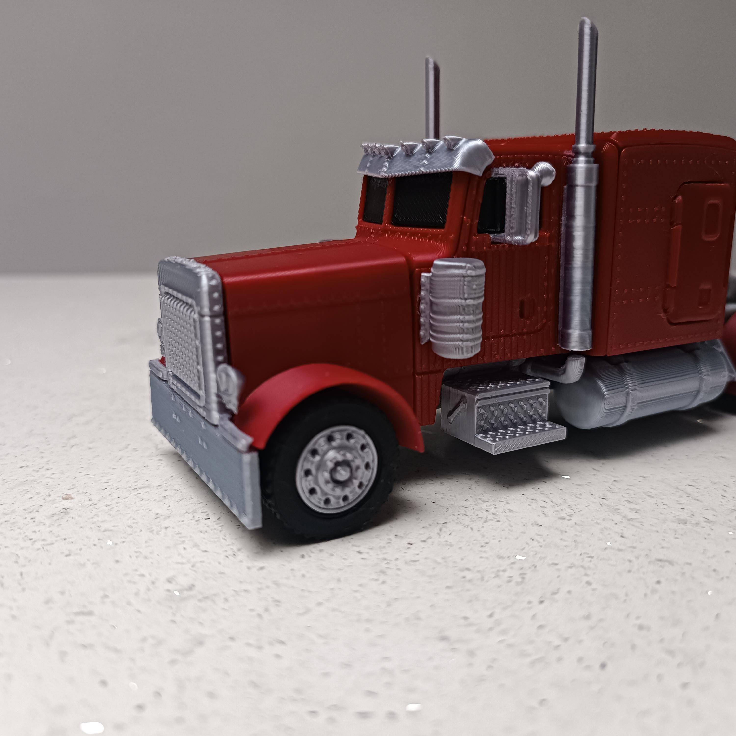 3D Printed Peterbilt 379 Model Truck | Unibilt Sleeper Replica - Etsy
