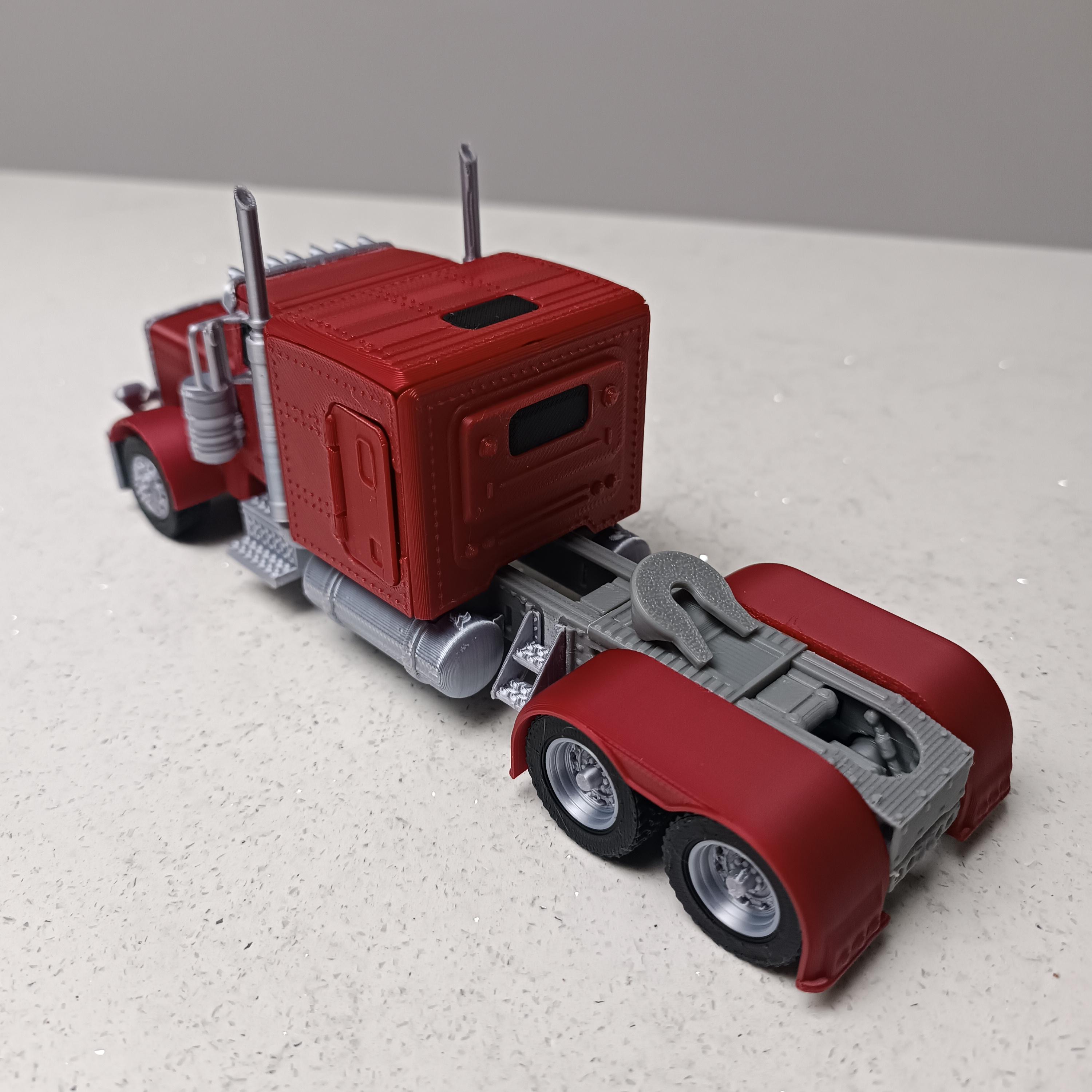 3D Printed Peterbilt 379 Model Truck | Unibilt Sleeper Replica - Etsy