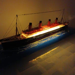 Handmade Titanic Resin Diorama: Historical Titanic Sailing Scene - Etsy