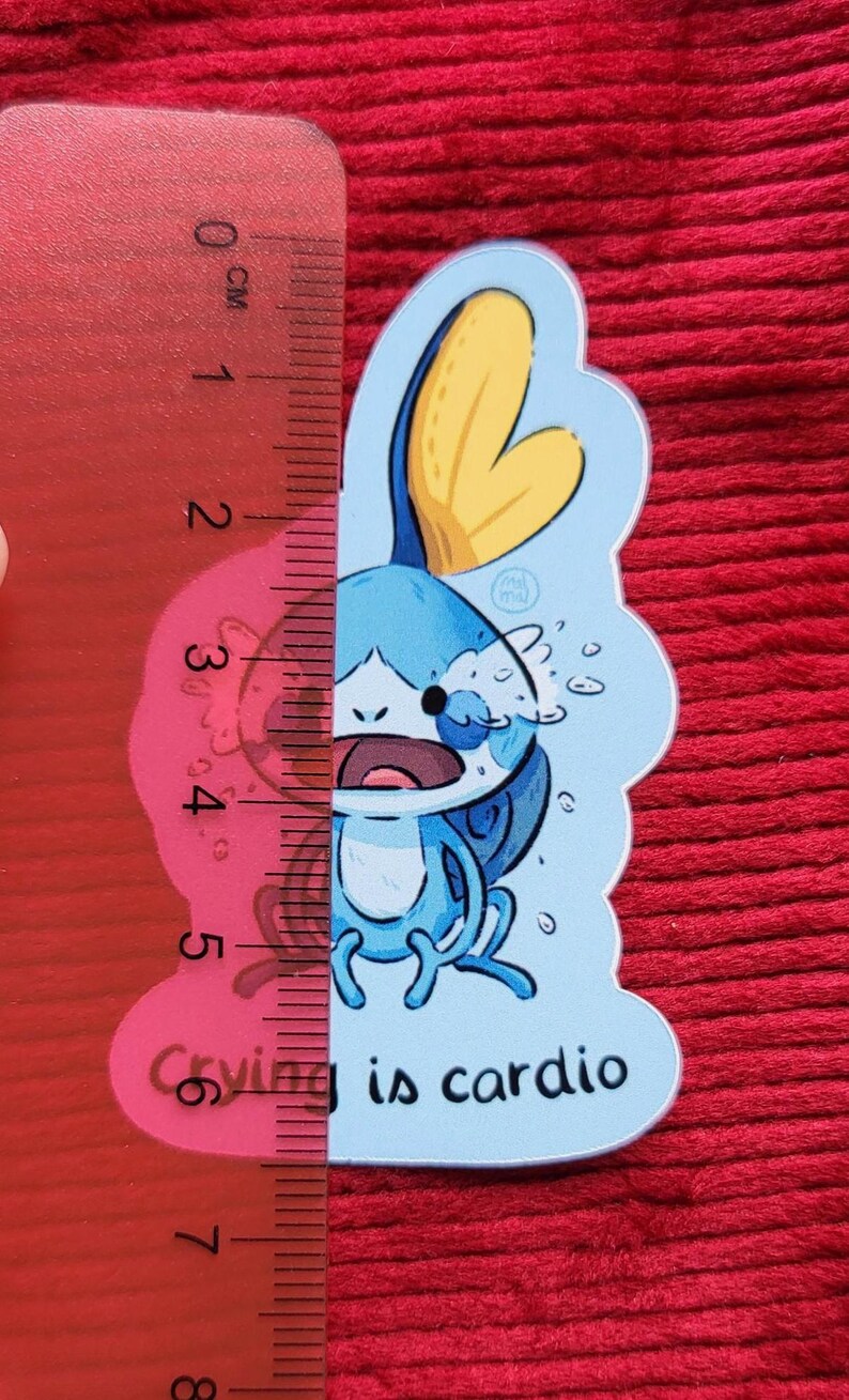 Poke Starter Fan Art Stickers: Scorbunny, Sobble, Grookey - Gen VIII ...