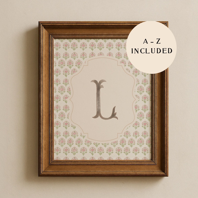 Alphabet Nursery Print Girl - Etsy