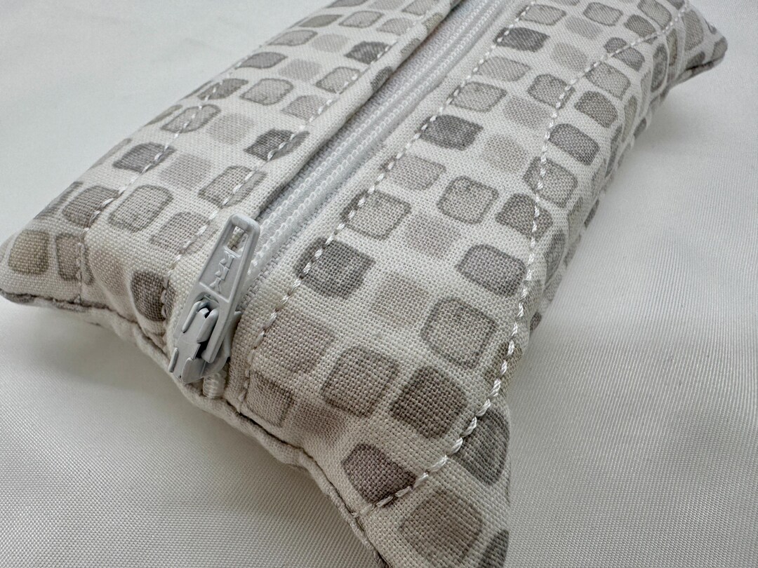 Zippered Travel Tissue Case, Tissue Holder, Tissue Pouch/handbag ...