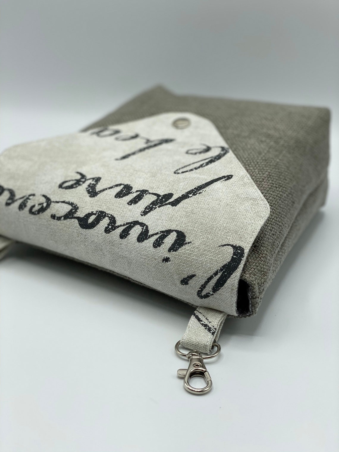 French Writing/hip Purse/belt Loop Purse/hands Free - Etsy