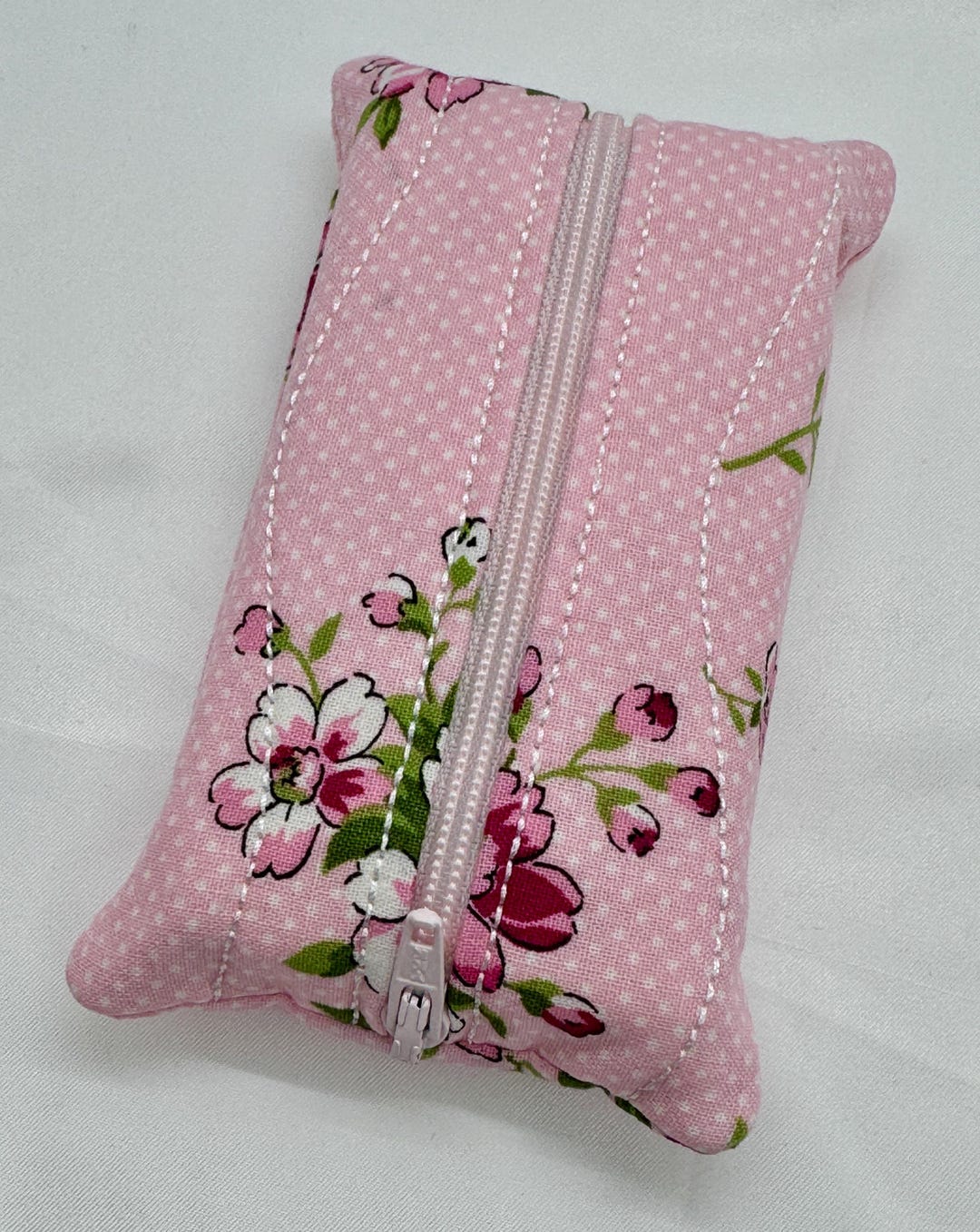 Zippered Travel Tissue Case/tissue Holder/pouch/handbag Accessory/on ...