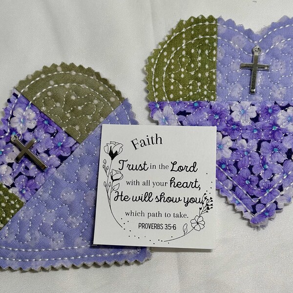 Pocket Prayer Heart - Etsy