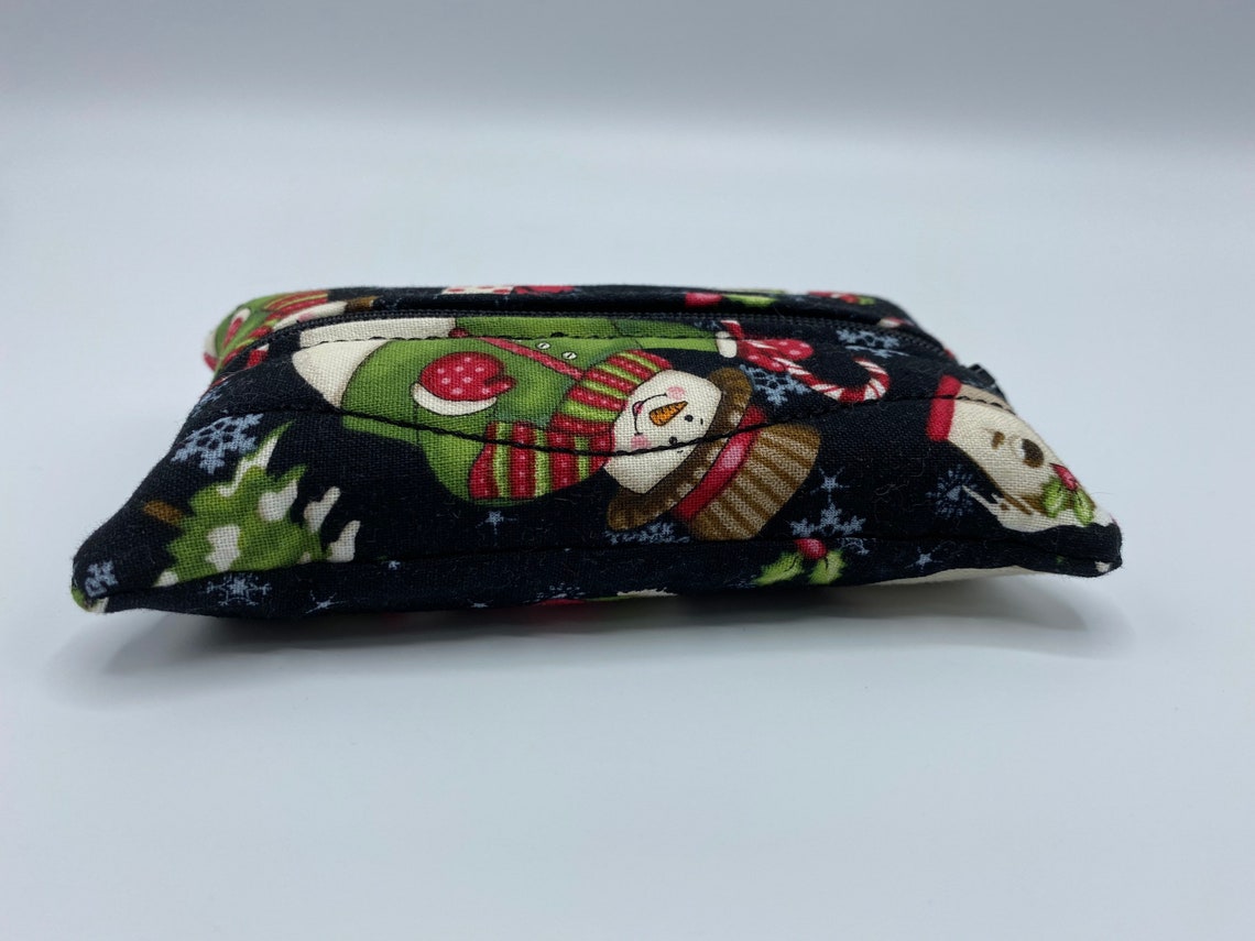 Snowmen 2 Tissue Pouch/Zippered Tissue Holder/Purse Tissue | Etsy
