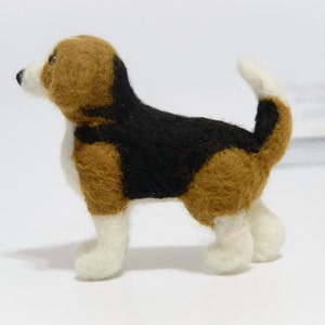 Custom Felted Dog - Felted Beagle - Needle Felted Dog - Felted Animal ...