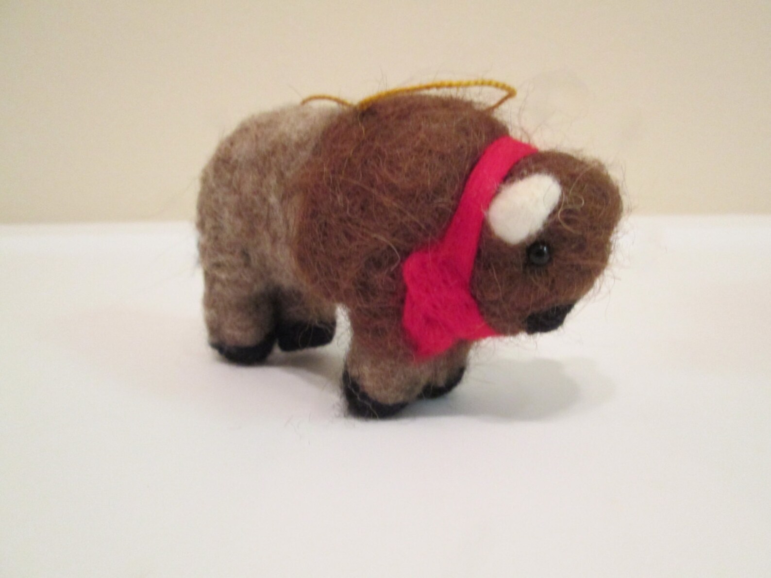 Felted Bison Doll Needle Felted Animal Bison Miniature - Etsy Canada