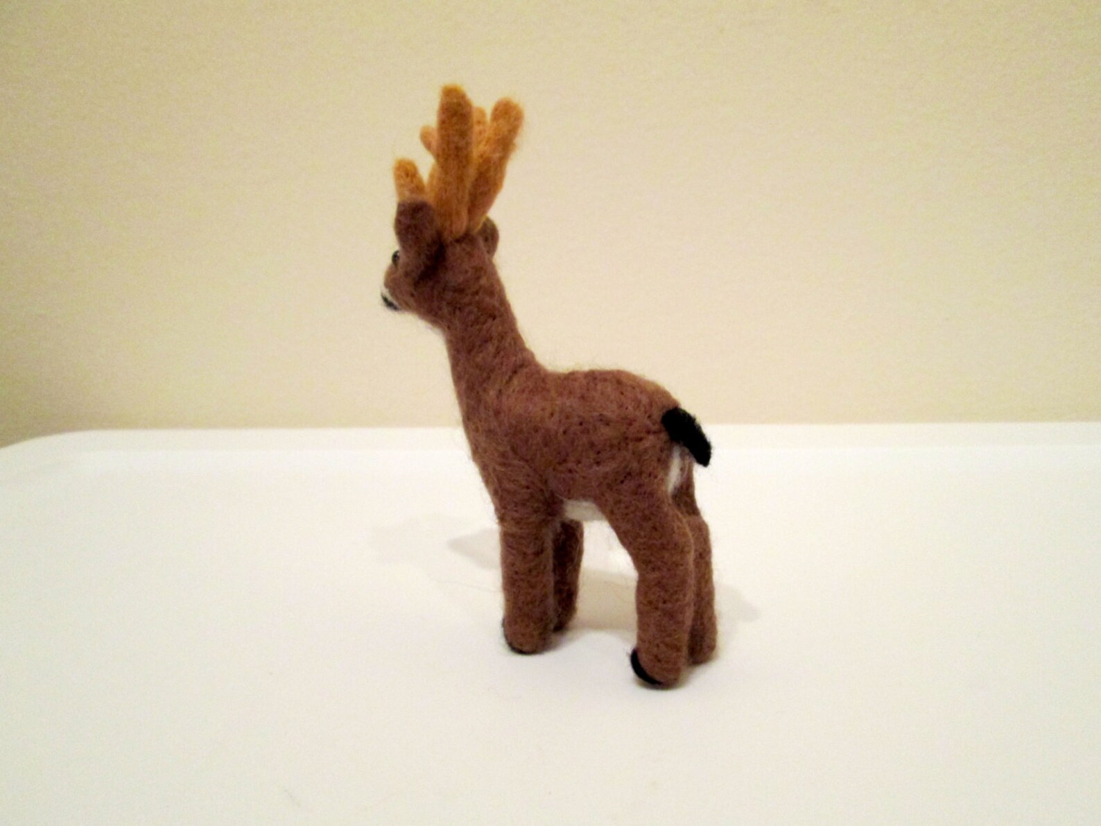 Needle Felted Deer Miniature Deer Wool Deer Sculpture Deer - Etsy