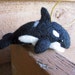 Felted Orca Needle Felted Whale Killer Whale Ornament - Etsy Norway