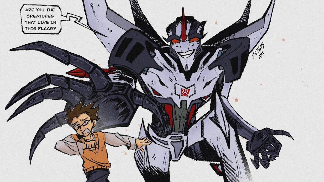 Starscream Tfp X Skybound Poster/print - Etsy