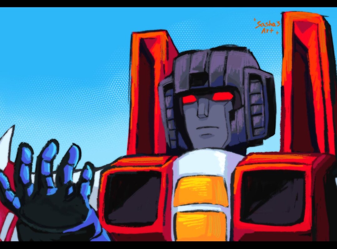 Starscream G1 Poster/print - Etsy