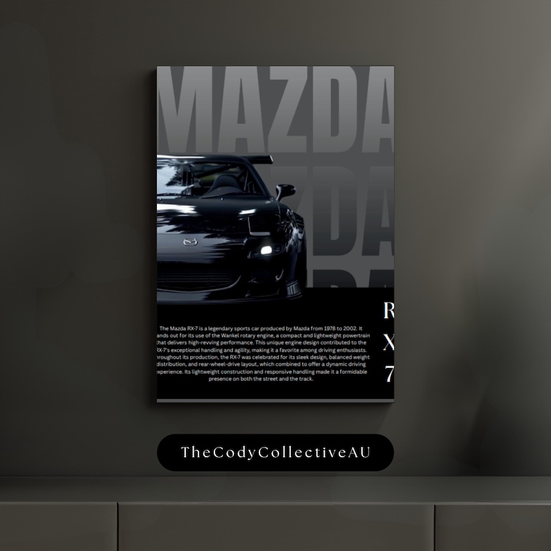 5-pack JDM Car Posters, Digital Wall Art for Automotive Enthusiasts - Etsy
