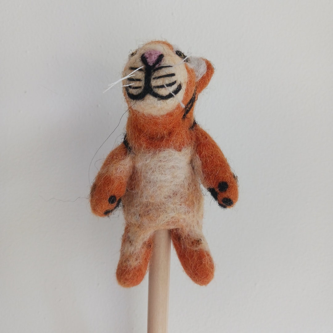 Bumble Bee Honey Bee Finger Puppet Ornament Hand Made Felted Wool - Etsy