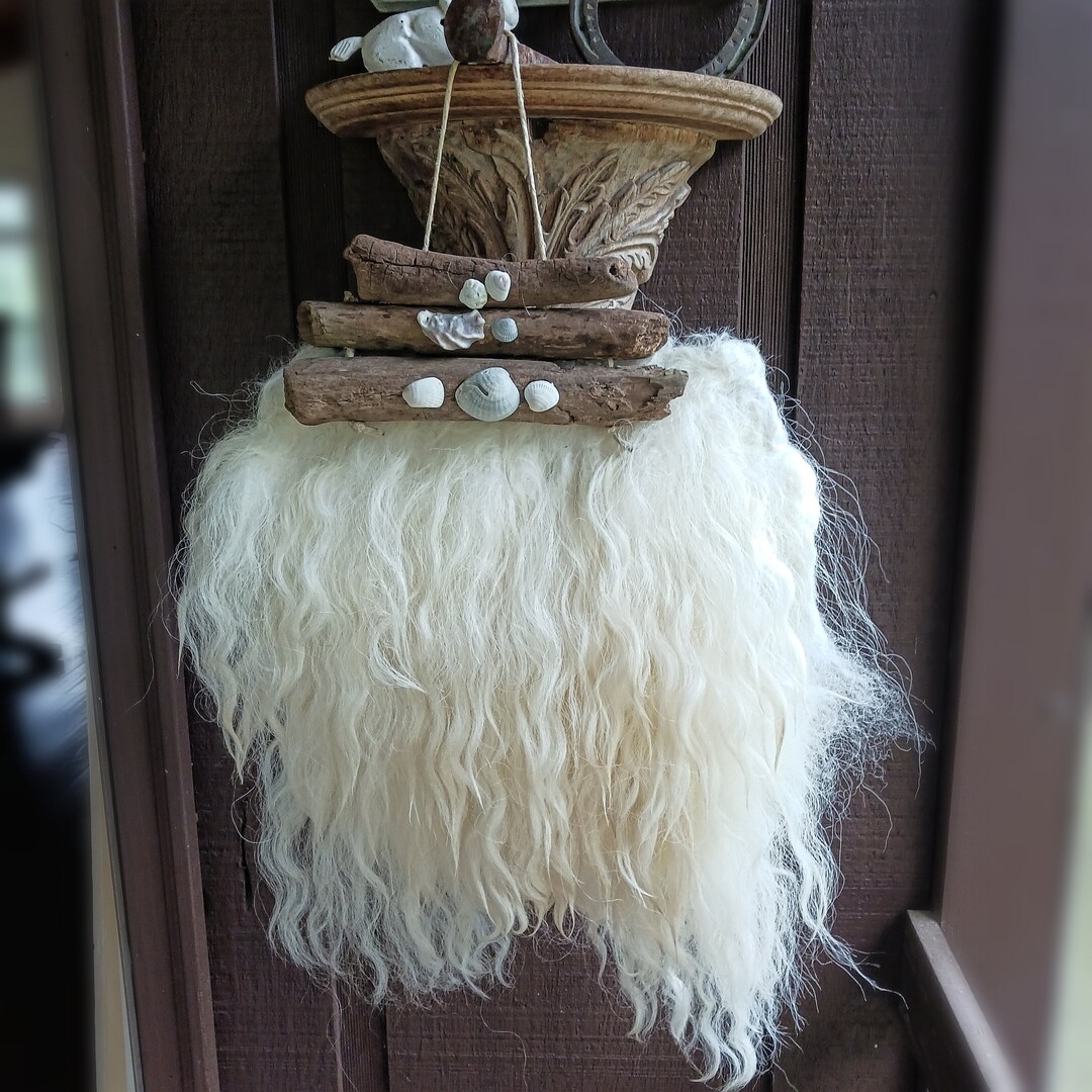 Hand Made Sheep Friendly Fiber Art Felted Wool Wall Hanging - Etsy