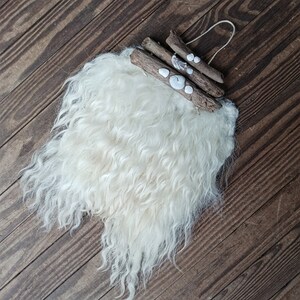 Hand Made Sheep Friendly Fiber Art Felted Wool Wall Hanging - Etsy