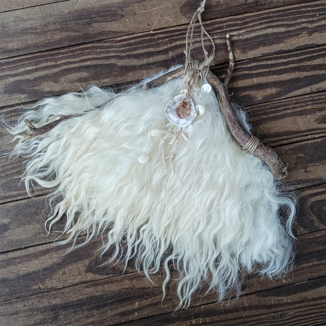 Hand Made Sheep Friendly Fiber Art Felted Wool Wall Hanging - Etsy