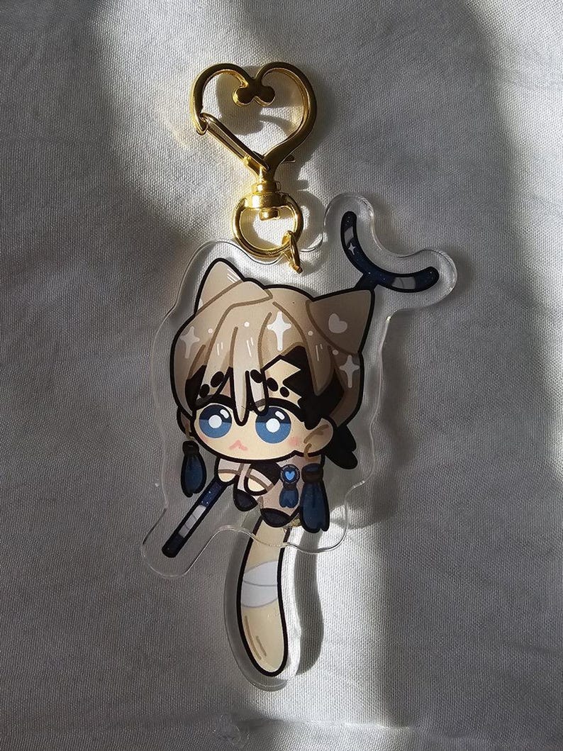 Zanka Gachiakuta 3 In. Chibi Cat Keychain IN HAND - Etsy