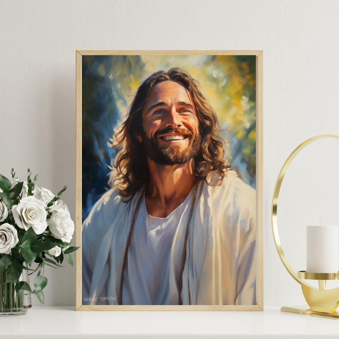 Be of Good Cheer, Christ Art Print, Christian Art, LDS Art, Picture of ...