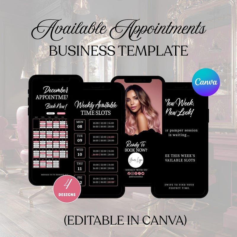 Nail Week Calendar - Etsy