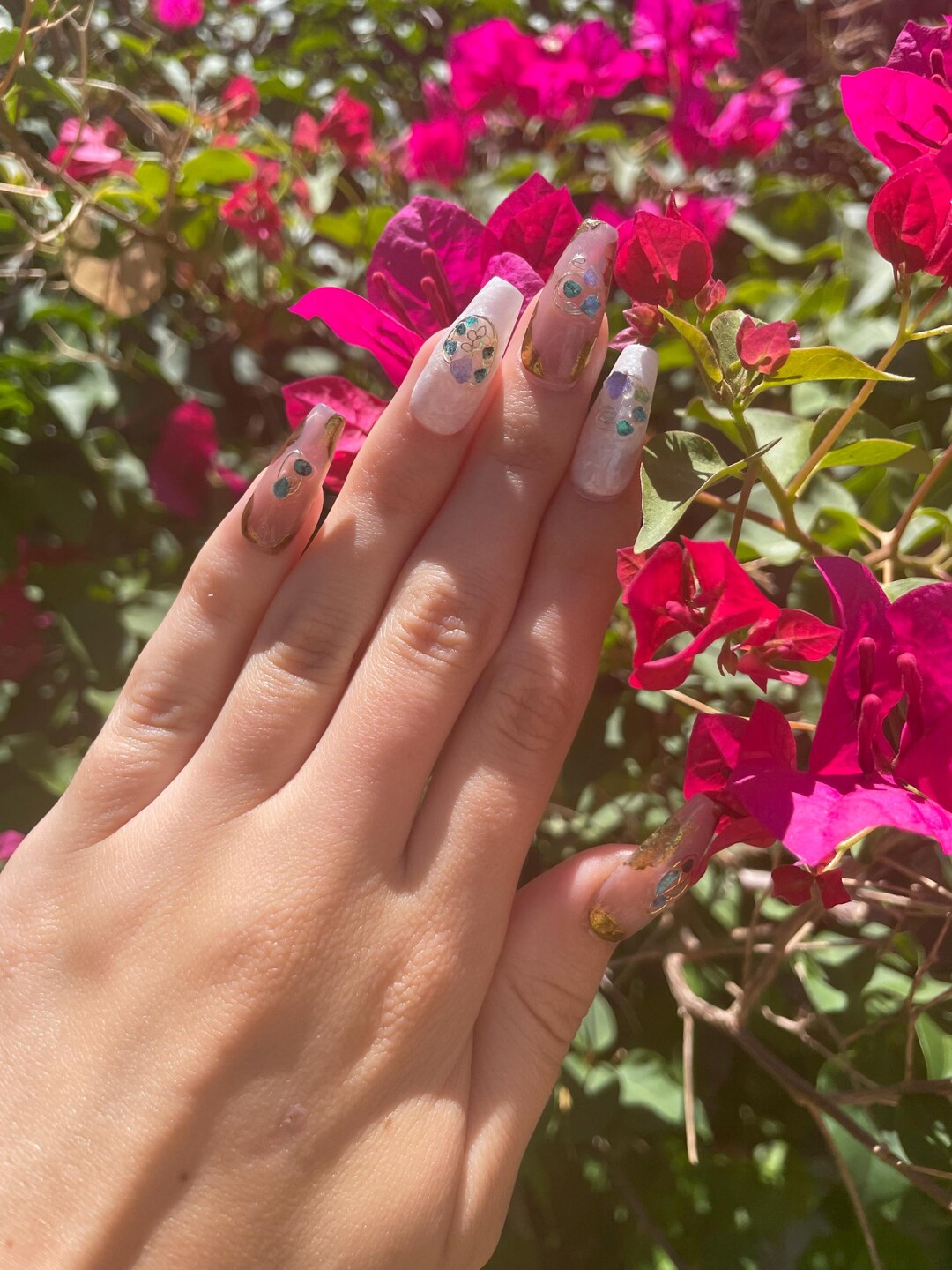 Mystical Jewels | Beautifully Made Press on Nails | Handpainted ...