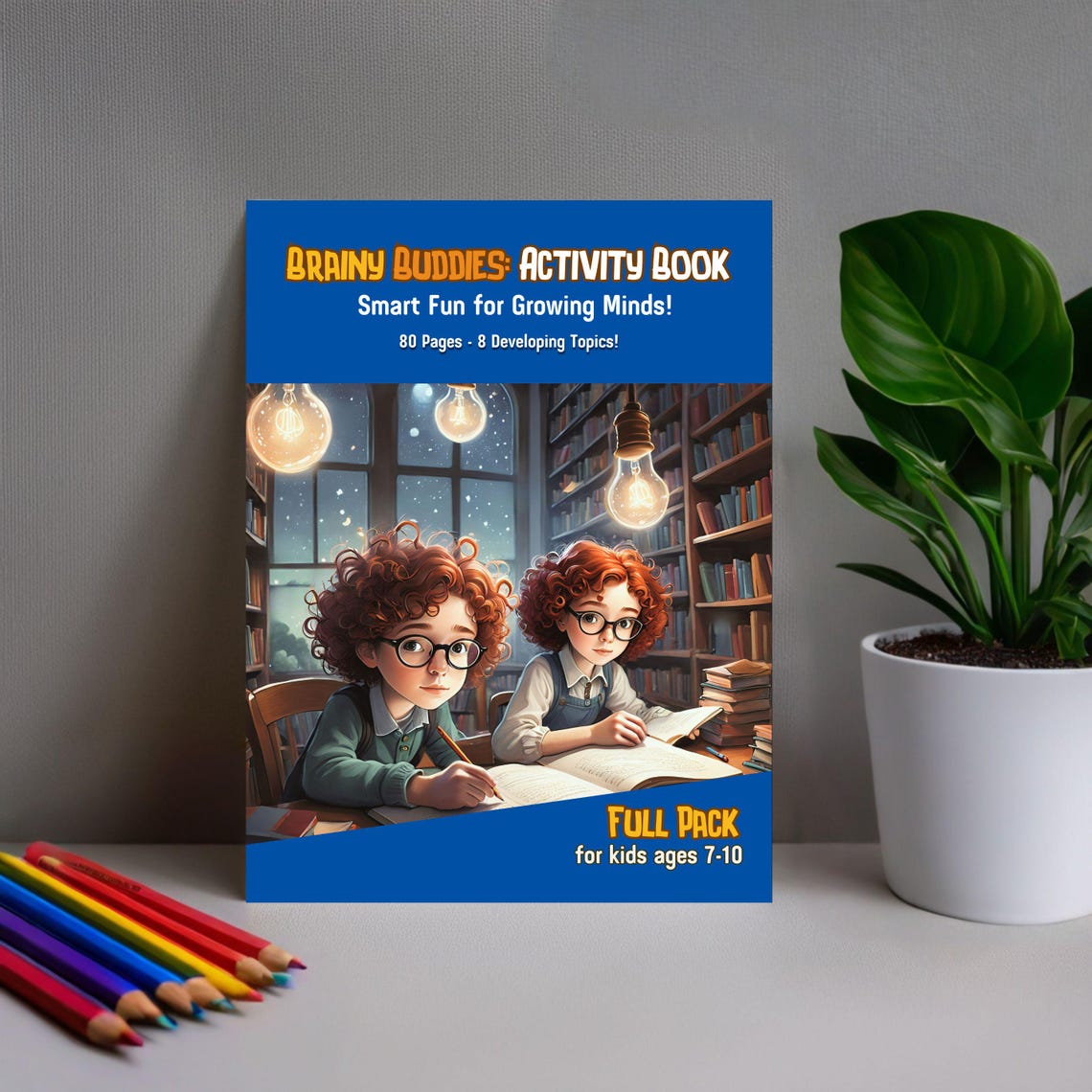 Printable Activity Book for Kids Ages 7–10 | Full Pack | 80 Pages PDF ...
