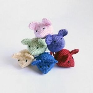 Tiny Mouse Crochet Pattern, Easy-to-follow Instructions, Crochet Toy - Etsy