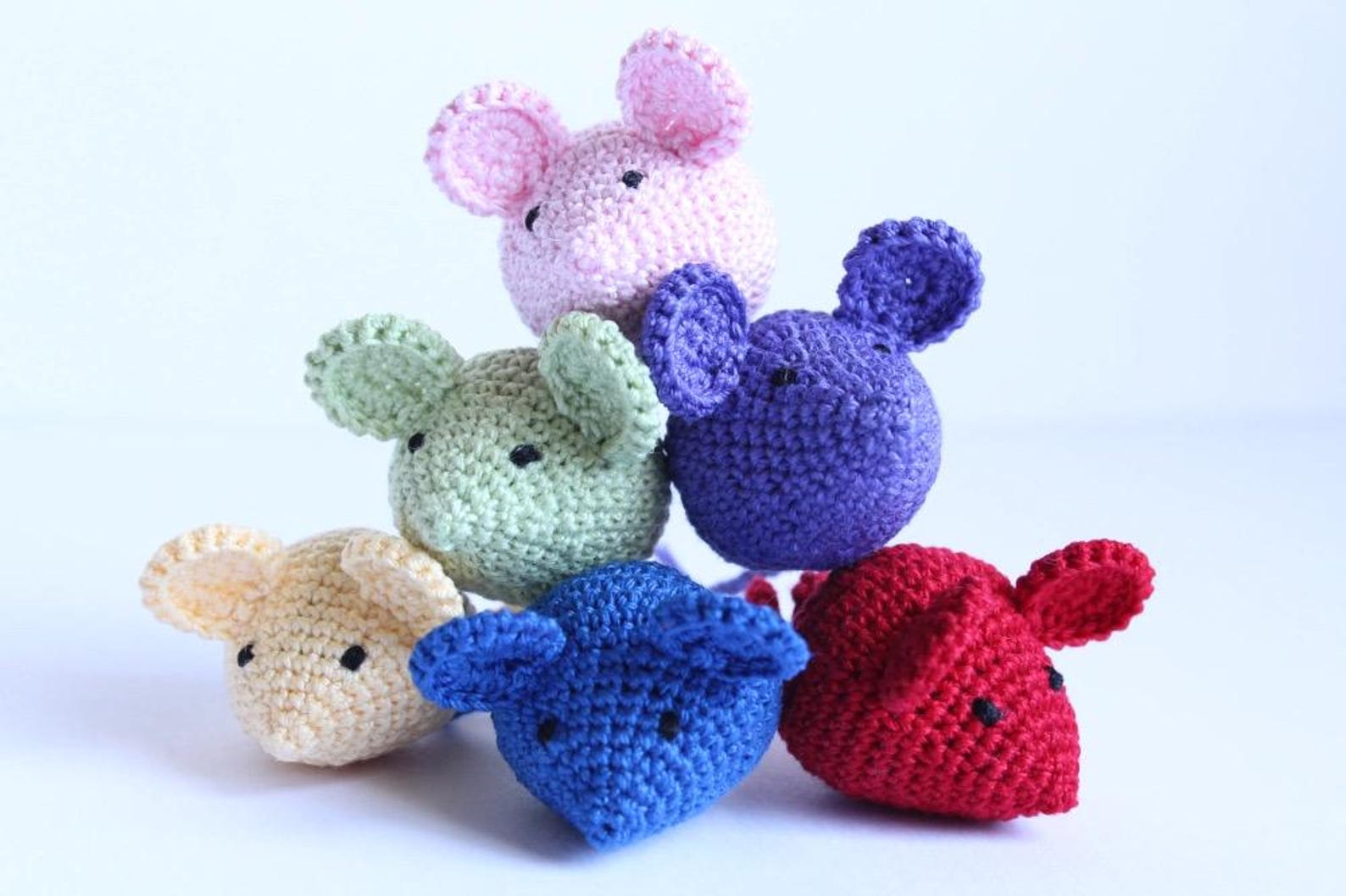 Tiny Mouse Crochet Pattern, Easy-to-follow Instructions, Crochet Toy - Etsy