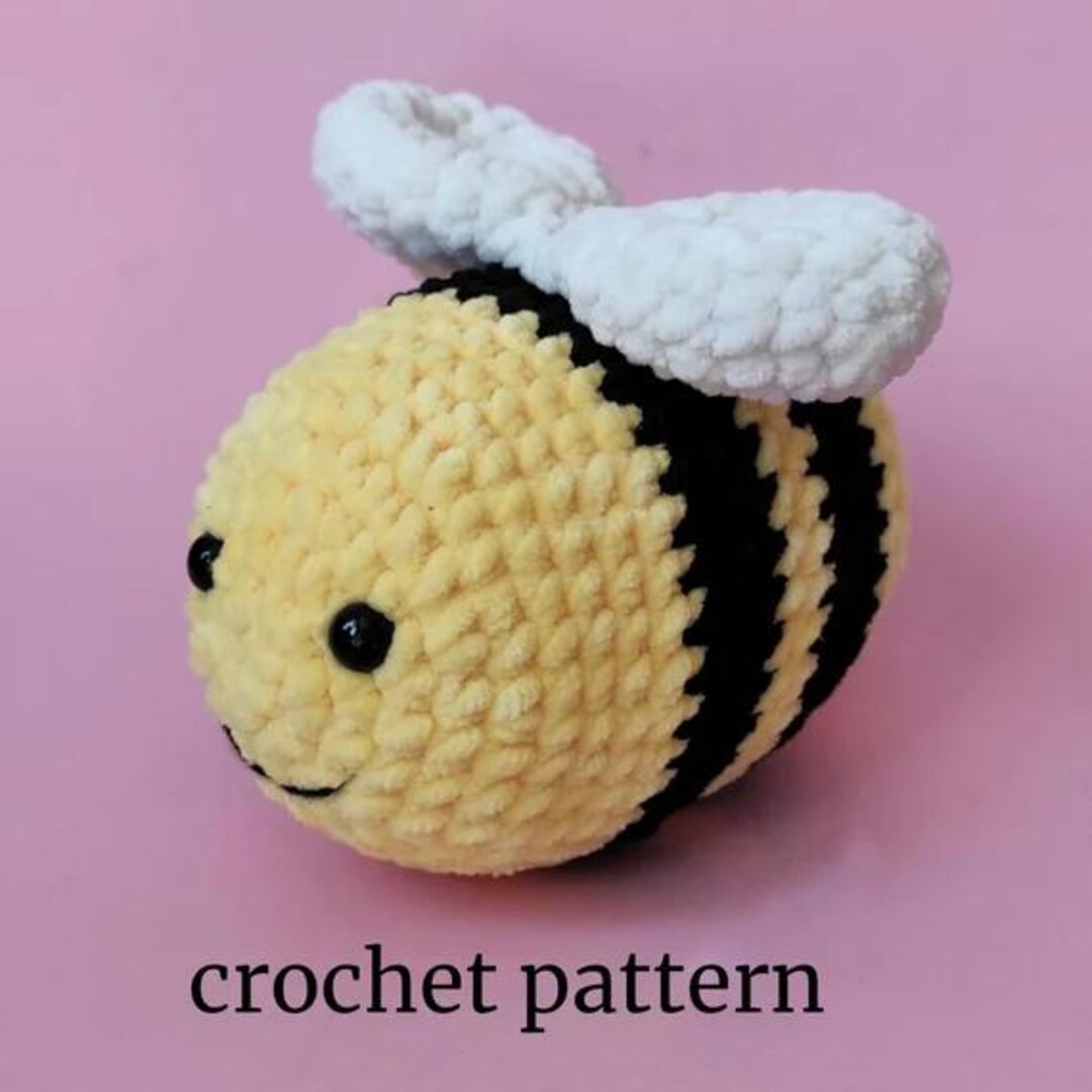 Bumblebee Crochet Pattern, PDF File, Easy-to-follow Instructions - Etsy