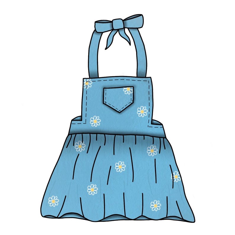 Labubu Pinafore Dress Sewing Pattern Printable PDF Pattern Instructions ...