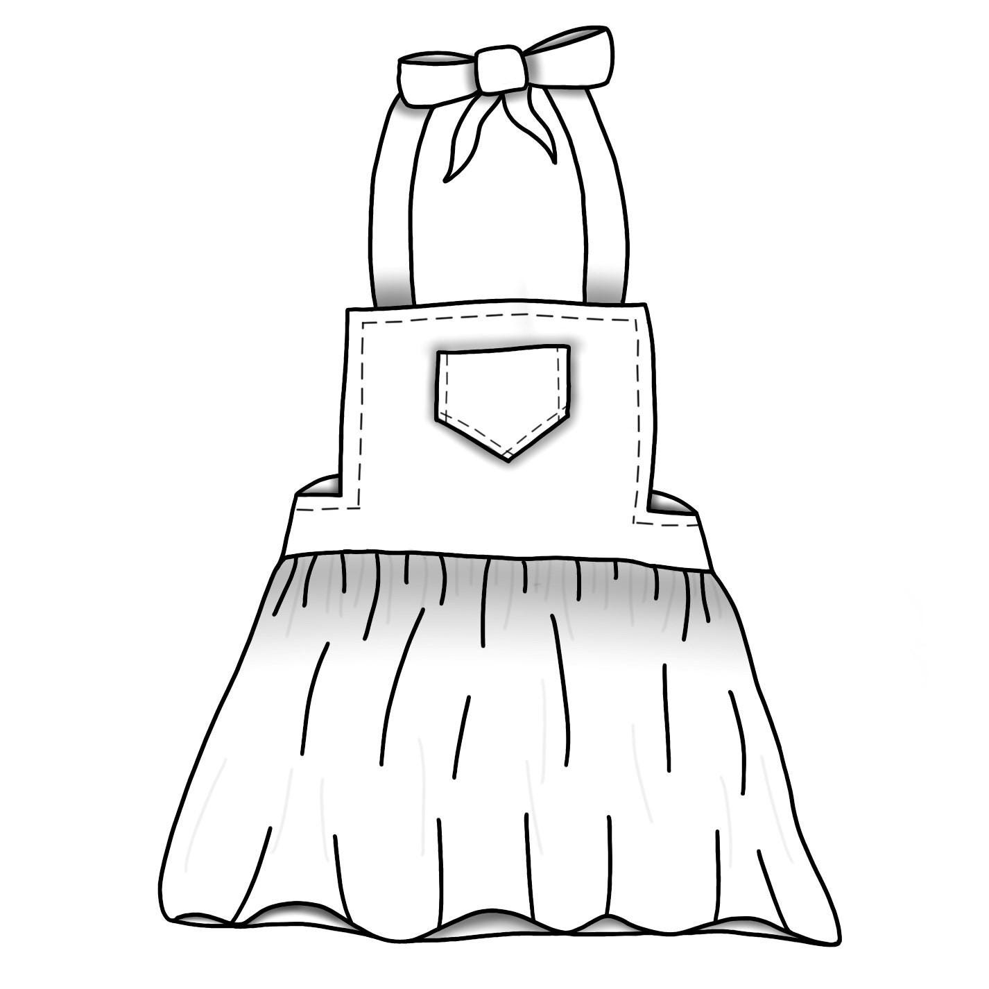 Labubu Pinafore Dress Sewing Pattern Printable PDF Pattern Instructions ...