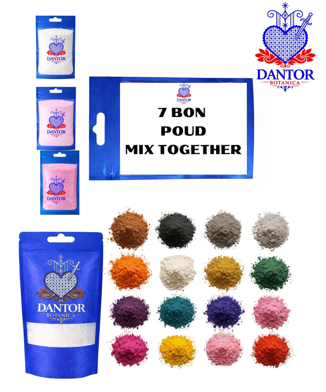 7 BON POUD- Hoodoo Powder, Poud Vodou, Voodoo Powder, Santeria Polvo ...